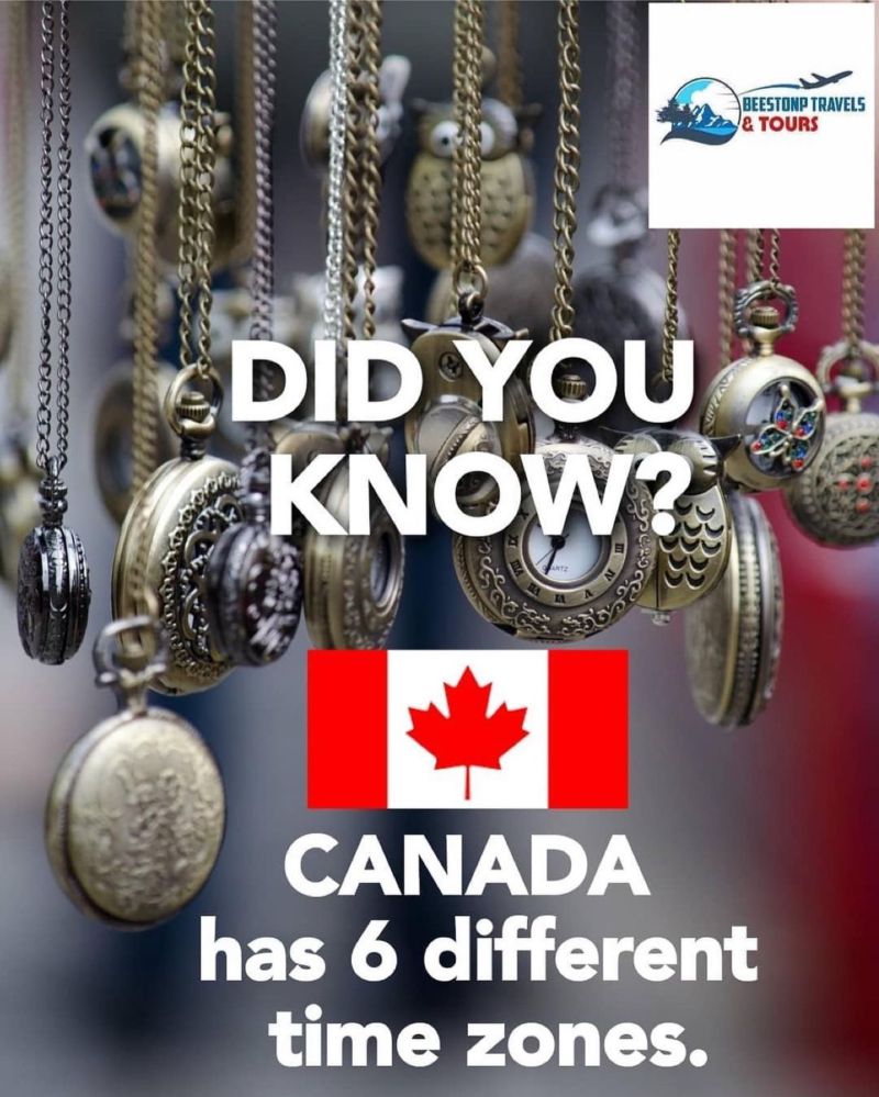 A Traveler's Guide to Canada's Six Time Zones - CanadaHelp.net